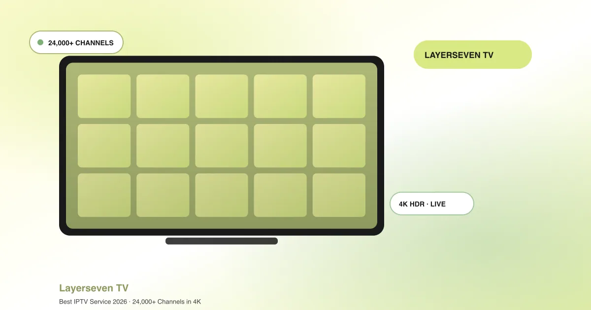 What Is IPTV? Complete 2026 Guide — Layerseven TV